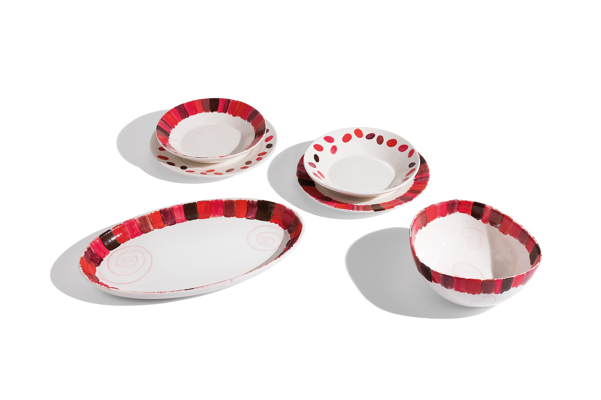 Piatti Red Passion | Erichetta Novello